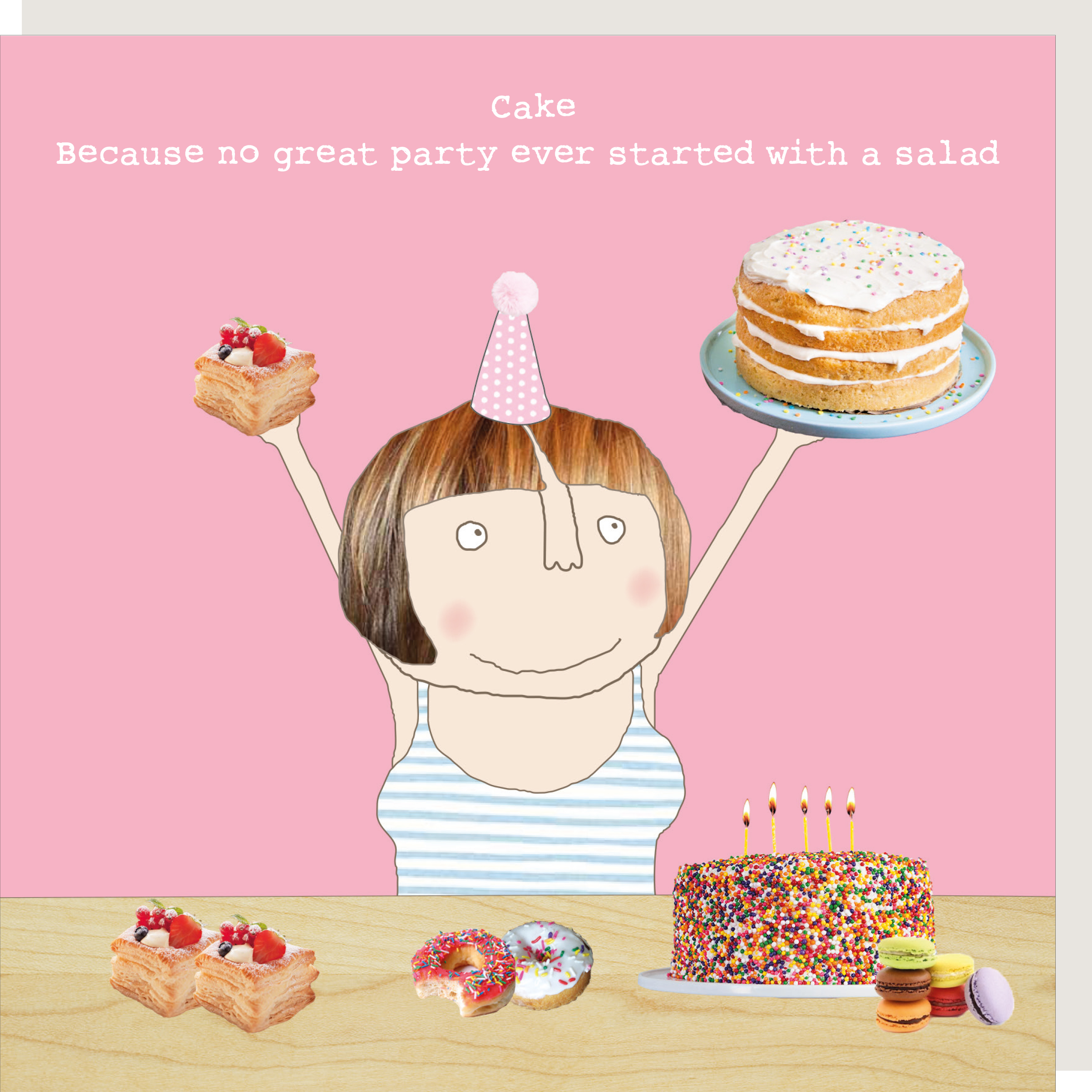 Rosie Made A Thing Cake Great Party Birthday Card Cards